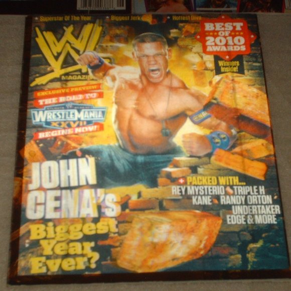 WWE & PWI magazines | Accents | Lot Of 3 Collectible Wrestling ...